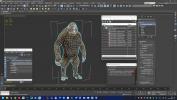 3D model Big Ape Gigantopithecus in Standing Pose | 3D Molier International