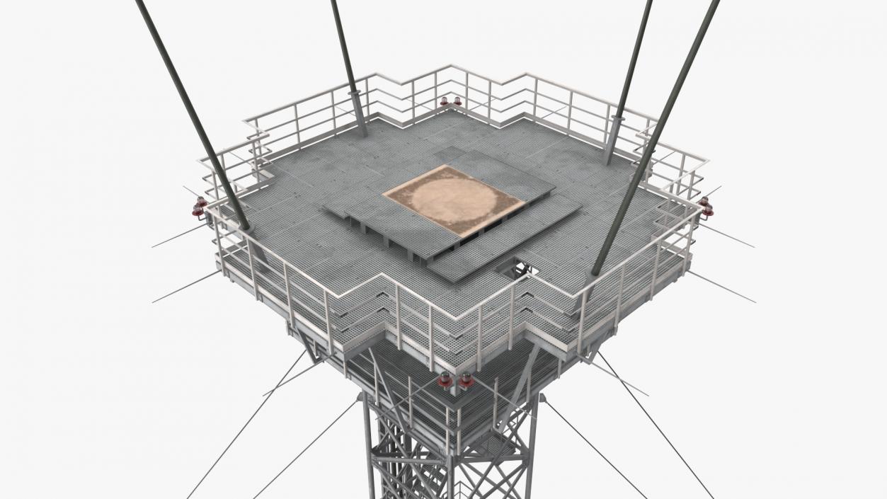 Surveillance Radar HENSOLDT ASR-NG 3D model | 3D Molier International