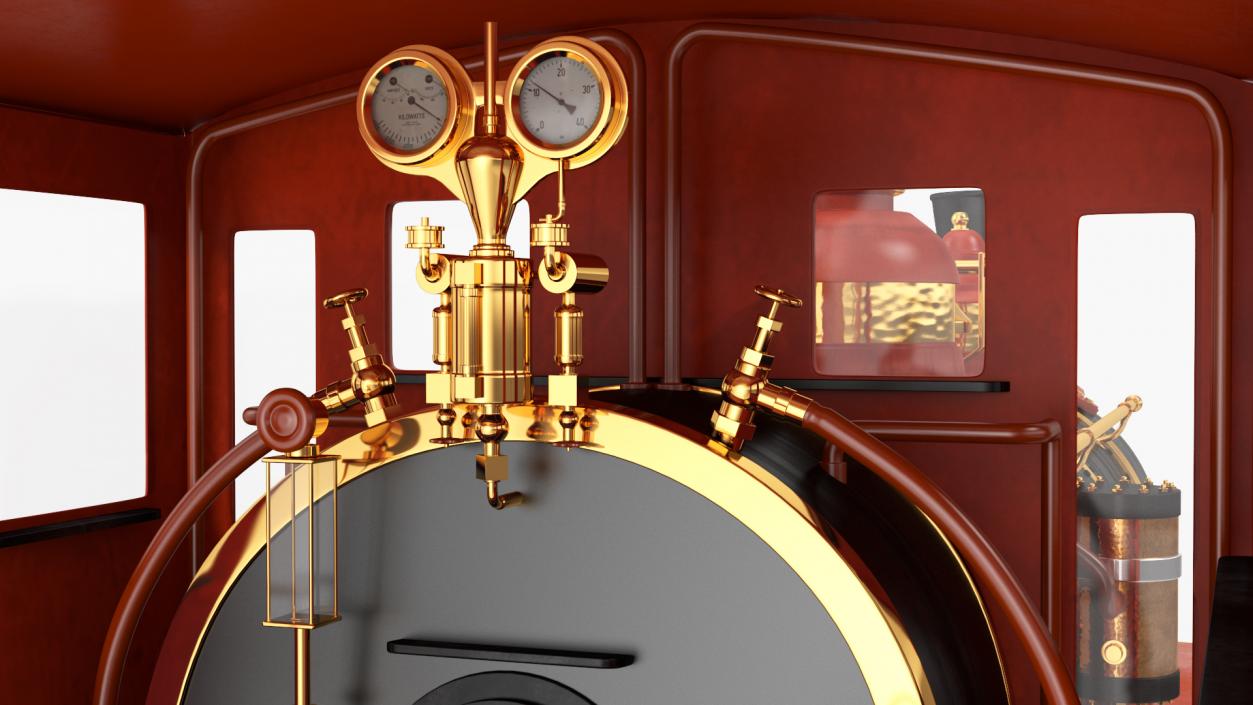 3D Steam Locomotive | 3D Molier International