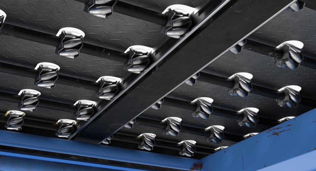 Aircraft Ground Support Lower Deck Loader Commander 15 3D model | 3D ...