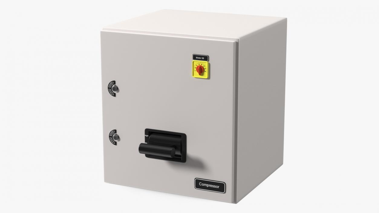Industrial Compressor Control Unit 3D model | 3D Molier International